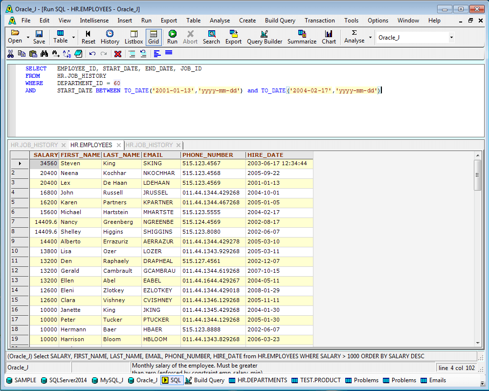 SQL Editor